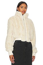 L'Academie Mayra Jacket in Brazilian Sand | REVOLVE