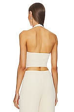 L'Academie Delphi Halter Top in Sand Beige | REVOLVE