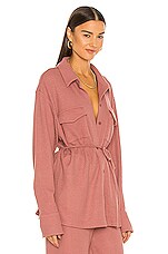 L'Academie Dausha Top in Mauve | REVOLVE