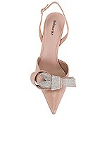 Lola Cruz Cynthia 95 Slingback Pump in Nude | REVOLVE