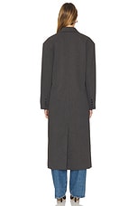 Line & Dot Lennox Coat in Charcoal Grey | REVOLVE