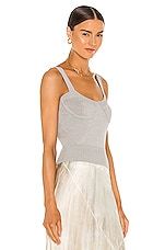 Line & Dot Bridget Sweater Top in Grey | REVOLVE