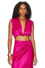 Line & Dot Lisa Top in Berry | REVOLVE