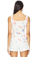 Line & Dot Reeta Top in White Multi | REVOLVE