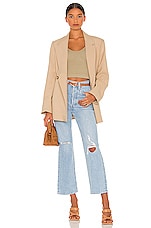 LEVI'S X REVOLVE Ribcage Straight Ankle in Jazz Time | REVOLVE