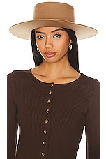Lele Sadoughi Michelle Wool Hat in Harvest | REVOLVE