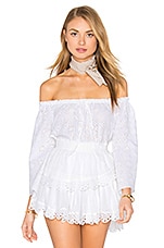 LoveShackFancy Gypsy Top in White | REVOLVE