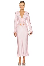LoveShackFancy Vivetta Top in Positano Pink | REVOLVE