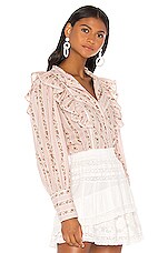 LoveShackFancy Beatrix Top in Macaroon | REVOLVE