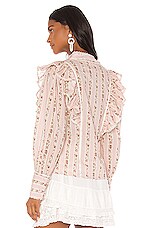 LoveShackFancy Beatrix Top in Macaroon | REVOLVE