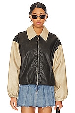 LIONESS Nirvana Bomber in Camel | REVOLVE