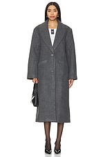 LIONESS Olsen Coat in Grey Marle | REVOLVE