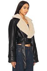 LIONESS Off Duty Jacket in Onyx | REVOLVE