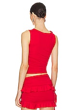 LIONESS Rendezvous Top in Crimson | REVOLVE