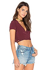Lisakai Ballerina Top in Maroon | REVOLVE