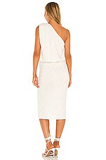 LNA X REVOLVE One Shoulder Midi Dress in White | REVOLVE