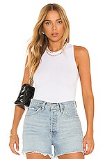 LNA X REVOLVE Double Cross Back Tank in White | REVOLVE