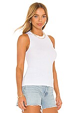 LNA X REVOLVE Double Cross Back Tank in White | REVOLVE