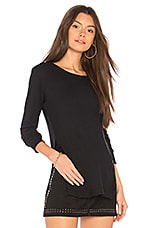 LNA High Sides Tee in Black | REVOLVE