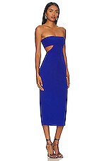 Lovers and Friends Maves Midi Dress in Royal Blue | REVOLVE