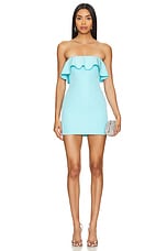 Lovers and Friends Aria Mini Dress in Sky Blue | REVOLVE