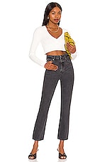 Lovers and Friends Reece High Rise Slim Straight in Devlin | REVOLVE