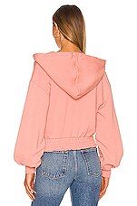 Lovers and Friends Cecily Hoodie in Pink Clay | REVOLVE