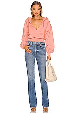 Lovers and Friends Cecily Hoodie in Pink Clay | REVOLVE