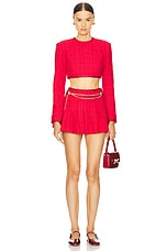 Lovers and Friends Alina Mini Skirt in Rose Red | REVOLVE