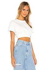 Lovers and Friends Isla Cropped Top in White | REVOLVE
