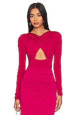 Lovers and Friends Tigre Bodysuit in Dark Red | REVOLVE