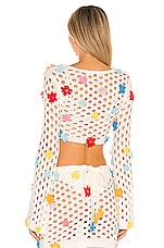 Lovers and Friends Flower Power Top in White | REVOLVE