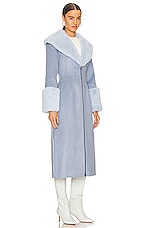 LPA Giovanna Coat in Moody Blue | REVOLVE