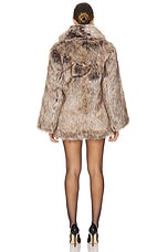 LPA Elliana Coat in Brown & Grey | REVOLVE