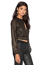 LPA Top 42 in Black & Gold | REVOLVE