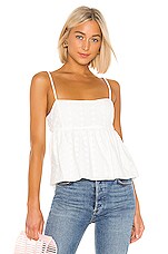 LPA Angelica Top in White | REVOLVE