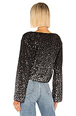 LPA Robyn Top in Black & Silver | REVOLVE