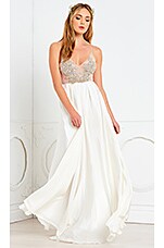 Lurelly Geneva Gown in White | REVOLVE