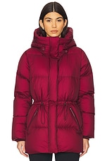 Mackage Freya Puffer Jacket in Garnet | REVOLVE