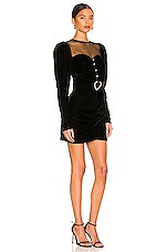 MAJORELLE Maya Mini Dress in Black | REVOLVE