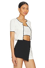 MAJORELLE Amy Cardi Set in White | REVOLVE