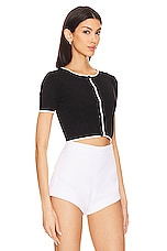 MAJORELLE Amy Cardi Set in Black | REVOLVE