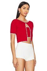 MAJORELLE Amy Cardi Set in Red | REVOLVE