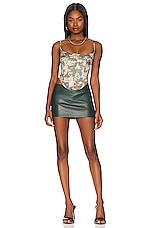 Miaou Venus Corset in Moss Toile | REVOLVE