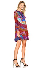 Mara Hoffman Radial Swing Mini Dress in Raspberry | REVOLVE