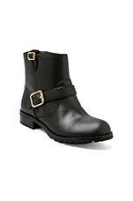 Marc by Marc Jacobs MBMJ Classics Heavy Calf Moto Boot in Black | REVOLVE
