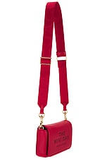 Marc Jacobs The Leather Mini Bag in True Red | REVOLVE