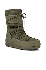 MOON BOOT Mid Rubber WP Boot in Khaki | REVOLVE