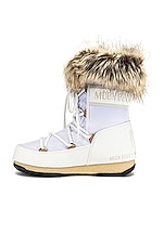 MOON BOOT Monaco Low WP 2 Bootie in White | REVOLVE