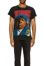 Madeworn Notorious BIG T-Shirt in Black | REVOLVE